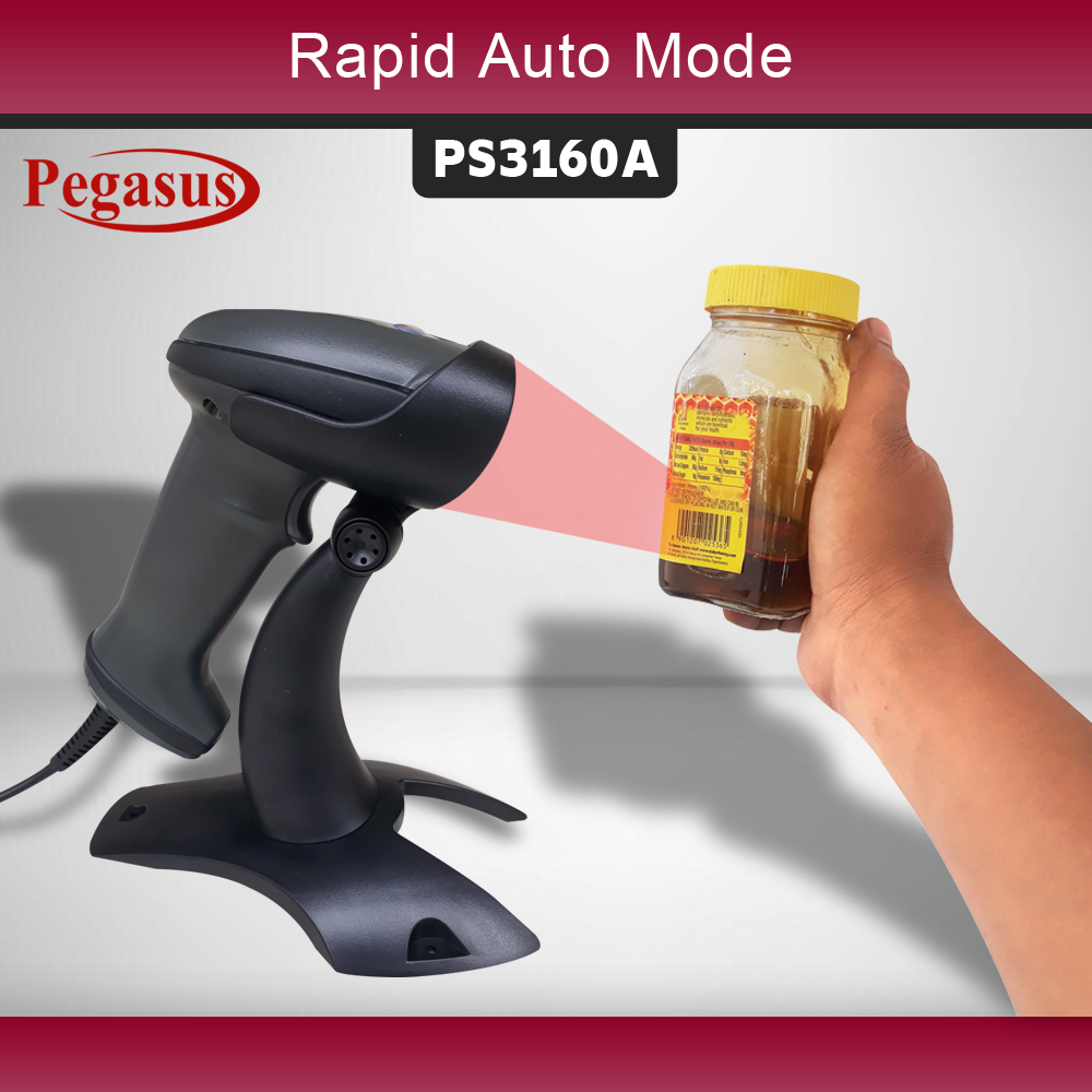Pegasus PS3160A wired 2D Barcode Scanner